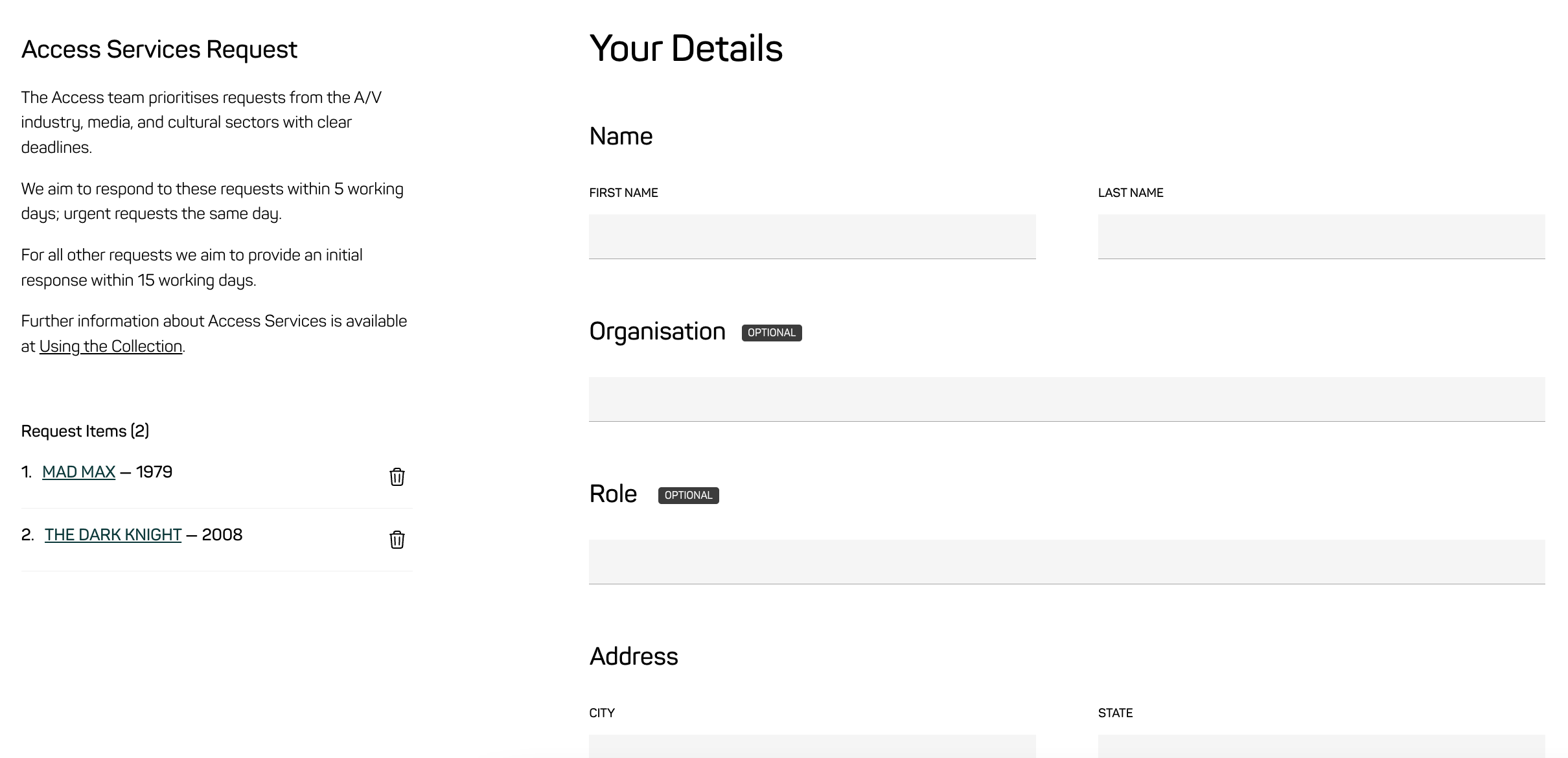 NFSA - Search the Collection