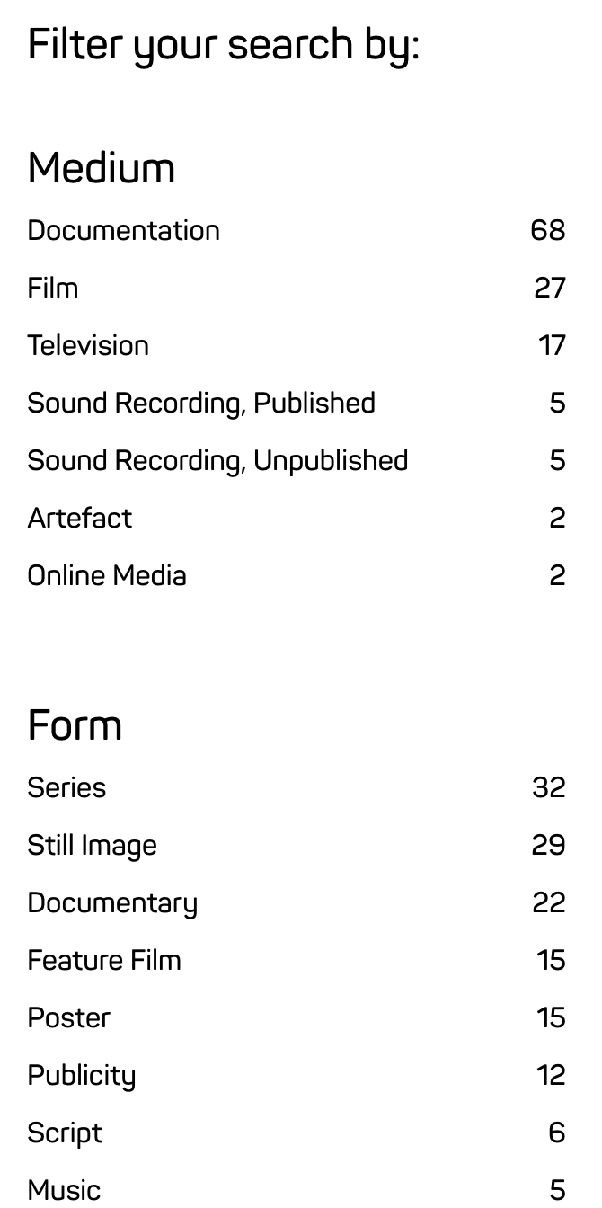 NFSA - Search the Collection