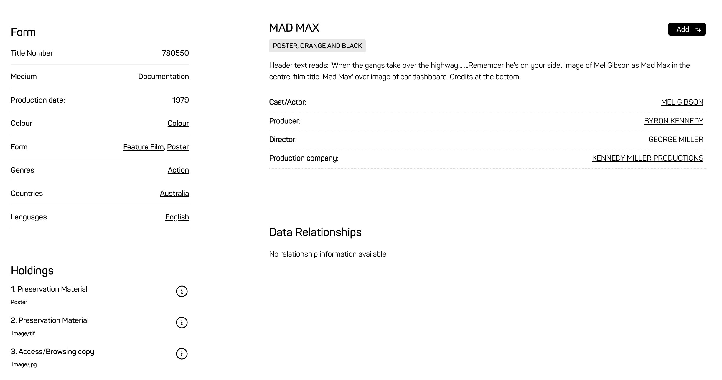 NFSA - Search the Collection